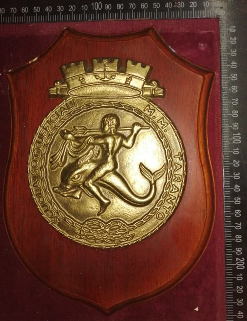 CREST MARINA MILITARE Scuola Sottufficiali Taranto Rarità! EUR 25,00 ...