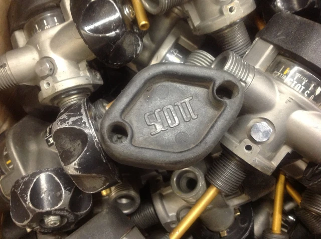 SCOTT SAFETY 2216PSI SCBA Cylinder Valve Assembly 804102-01 SCBA Bottle ...