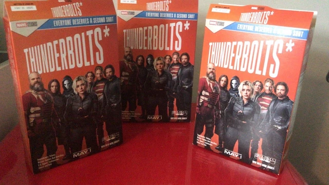 MARVEL STUDIOS THUNDERBOLTS* CEREAL BOX Wheaties CinemaCon 2025 ...