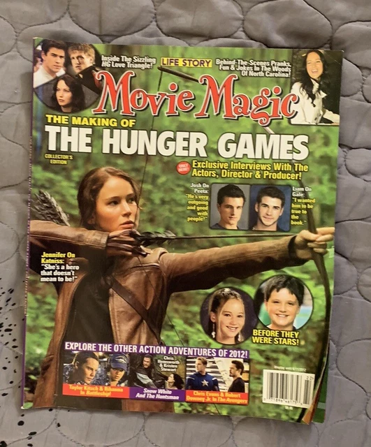 LIFE STORY MOVIE Magic The Making Of The HUNGER GAMES Magazine 2012 £4. ...