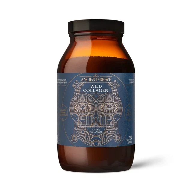 WILD COLLAGEN POWDER 200g - Marine Pure Hydrolyzed Collagen £39.69 ...
