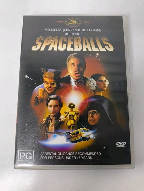 DVD SPACEBALLS JOHN Candy Rick Moranis Mel Brooks 1987 MGM VG $13.42 ...