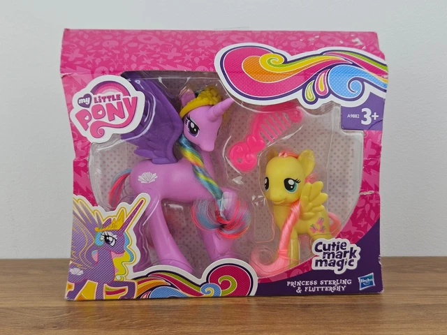 MLP MY LITTLE Pony Cutie Mark Magic Princess Sterling and Fluttershy ...