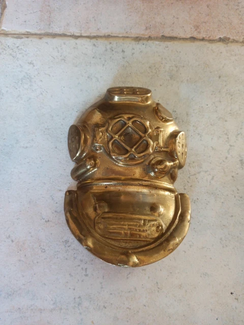 BRONZE TÊTE DE Scaphandrier Tbe Poid 1.2 Kgrs EUR 50,00 - PicClick FR