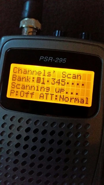 GRE PSR-295 RADIO Scanner Military 1000Ch Boxed In Excellent Condition ...