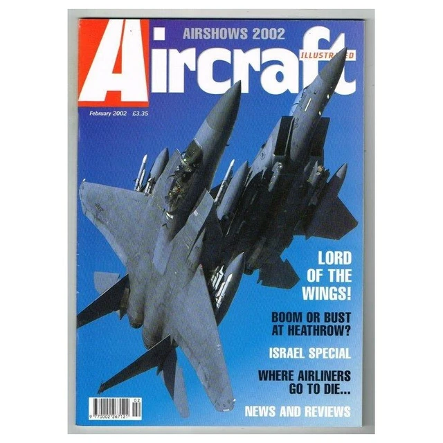 AIRCRAFT ILLUSTRATED MAGAZINE February 2002 mbox171 Lord Of The Wings ...