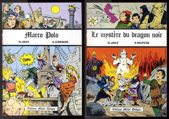 MARCO POLO SÉRIE complète en 2 Tomes Albert UDERZO / JOLY DELIGNE EO ...