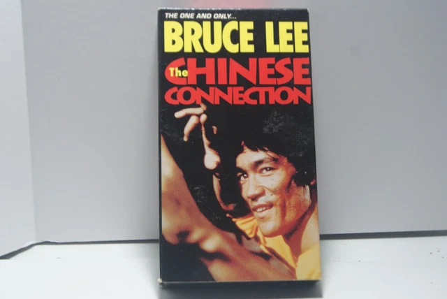 THE CHINESE CONNECTION [VHS Tape] Bruce Lee Kung Fu Martial Arts Video ...