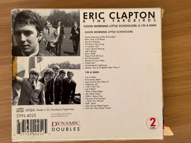 2 CD SET Double Album Eric Clapton & the Yardbirds Good Morning Little ...