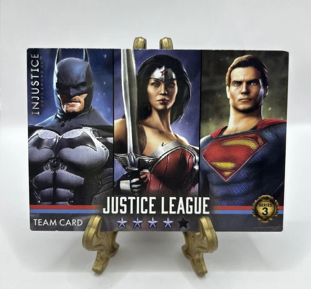 DC INJUSTICE GODS Among Us Arcade Trading Cards Justice League Team ...