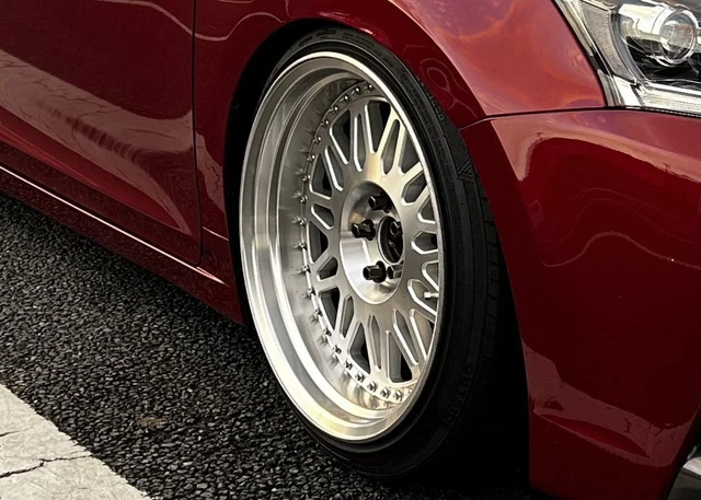JDM RARE? 18X10J+30 pcd100 5H 4wheels set bbs work rays prius 86 brz l ...