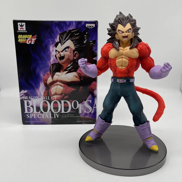 FIGURINE DRAGON BALL GT-Blood of Saiyans Special Vegeta ssj4 DX PVC ...