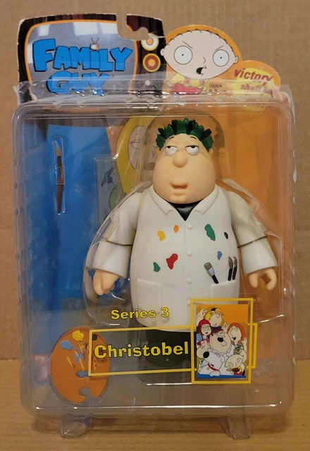FAMILY GUY ~ CHRISTOBEL Action Figure ~ Series 6 ~ Mezco Damaged ...