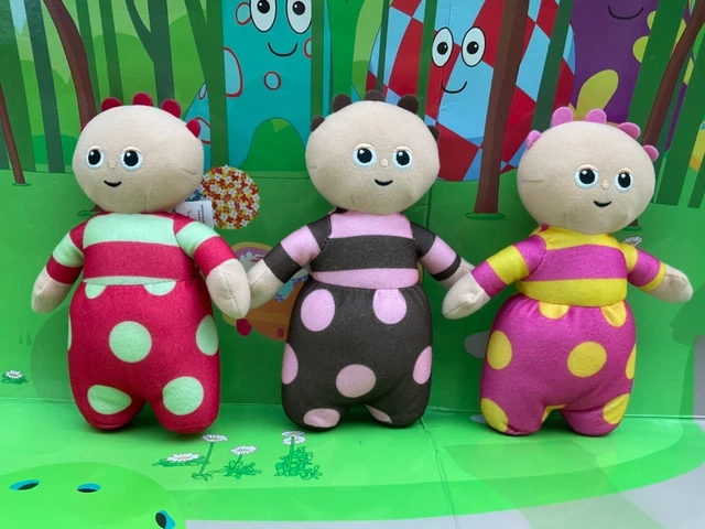 IN THE NIGHT Garden 6” Plush Unn Eee and Ooo Tombliboo Figures Set £29. ...