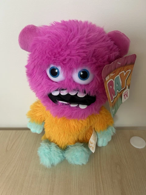 RAY MONSTER SOFT Toy Plush 24cm Colorful Character The Entertainer TV ...