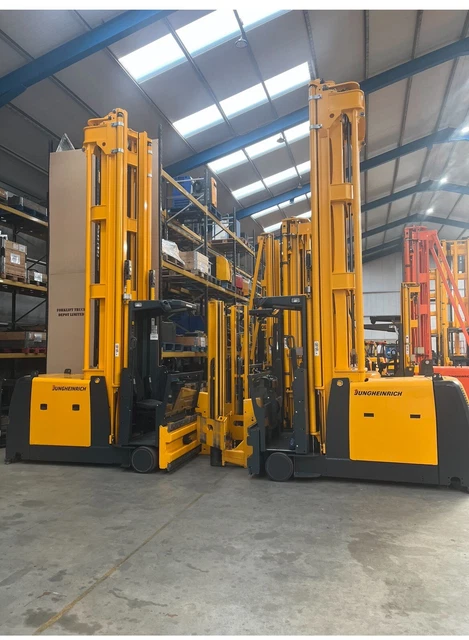 JUNGHEINRICH VNA FORKLIFT very narrow aisle truck £13,000.00 - PicClick UK