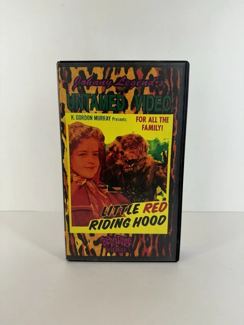 LITTLE RED RIDING Hood ( VHS, 1960 ) Something Weird. Johnny Legend £ ...