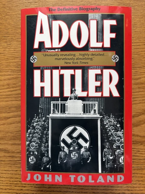 ADOLF HITLER : The Definitive Biography by John Toland (1992) $10.00 ...