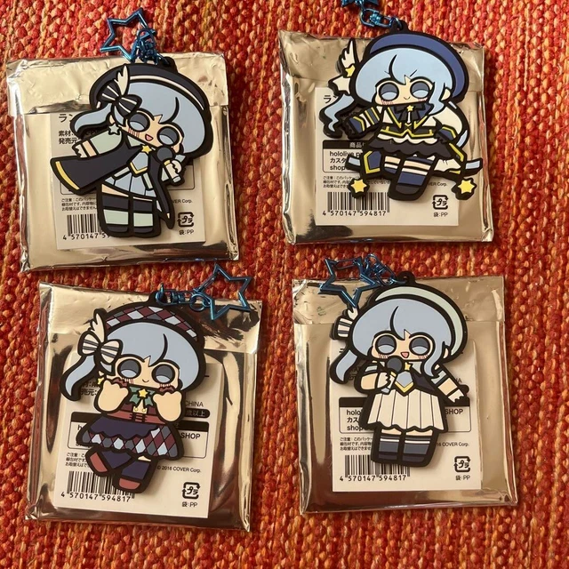 HOLOLIVE HOSHIMACHI SUISEI 5th Anniversary Rubber Keychain 4 Types ...