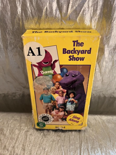 BARNEY - THE Backyard Show (VHS, 1988) EUR 14,21 - PicClick FR