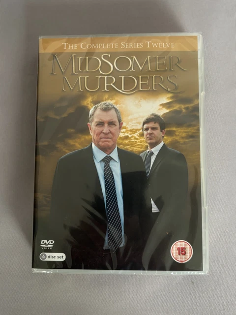 MIDSOMER MURDERS COMPLETE Twelfth Series DVD John Nettles New Factory Sealed UK £14.99 - PicClick UK