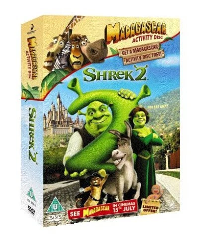SHREK 2 / Madagascar Activity Disc [DVD] - DVD G0VG The Cheap Fast Free ...