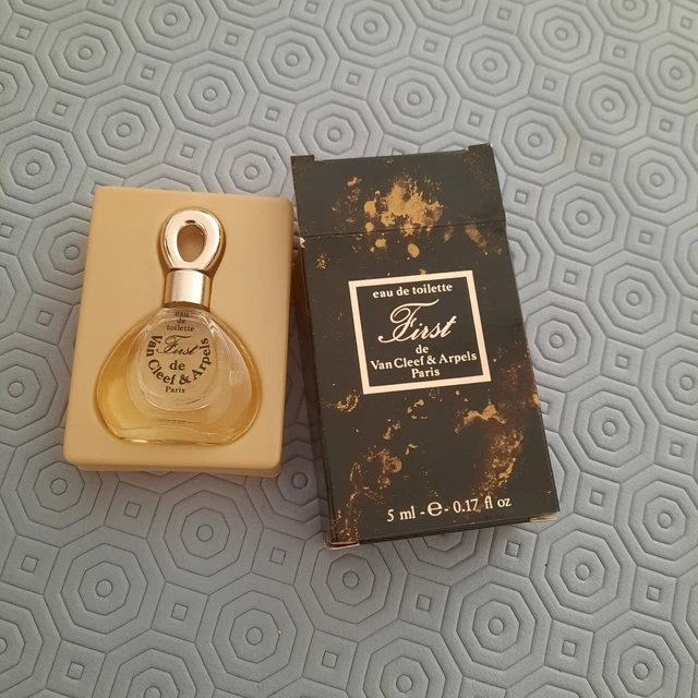 VAN CLEEF & Arpels - Miniature Eau De Toilette "First" - Pleine Avec Boite EUR 6,00 - PicClick FR
