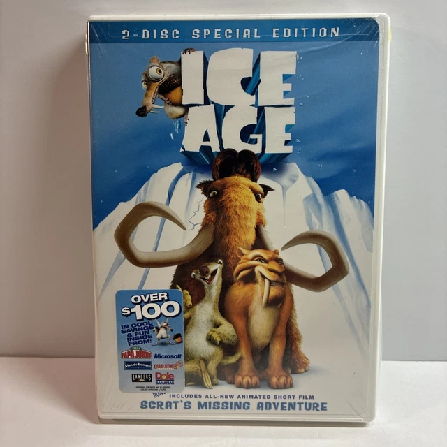 ICE AGE (DVD, 2002, 2-Disc Special Edition) NEW Sealed $11.88 - PicClick CA