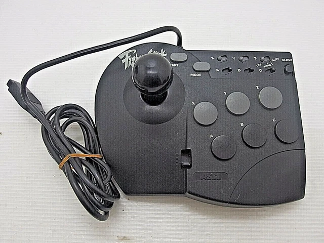 MEGA DRIVE FIGHTER Stick Controller official ASCII MD Sega Japan £22.94 ...