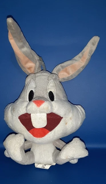 PELUCHE BUGS BUNNY Looney Tunes 20 CM Pantin Big Headz Plush Souple ...