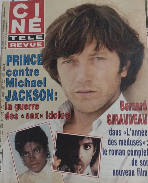 CINE REVUE /GIRAUDEAU-PRINCE-MICHAEL Jackson-Peppard / 8 Nov 1984 EUR 6 ...