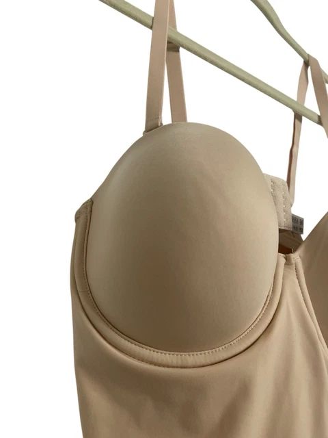 NEW WACOAL SHAPING Bodybriefer Moderate Control 36C Strapless REShape ...