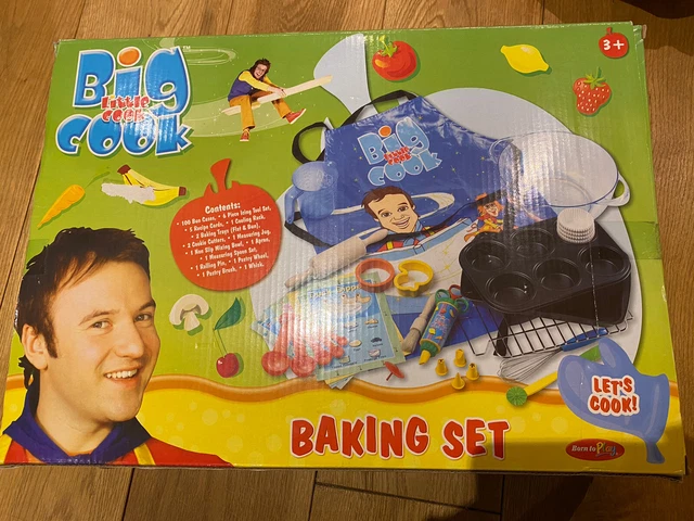 CBEEBIES BIG COOK Little Cook Baking Set Rare and Unused Tray Tools ...