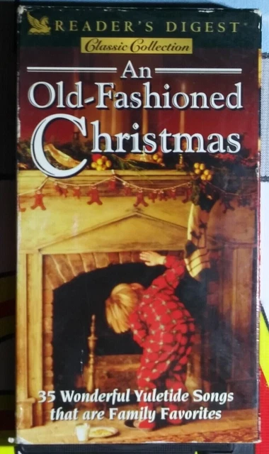 VHS TAPE - Reader's Digest An Old-Fashioned Christmas Video. £10.13 ...