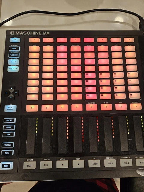 NATIVE INSTRUMENT MACHINE JAM production System MIDI Controller ...