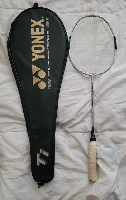 YONEX TI7 TITANIUM Mesh Long Badminton Racket - Made in Japan - 2UG3 £ ...