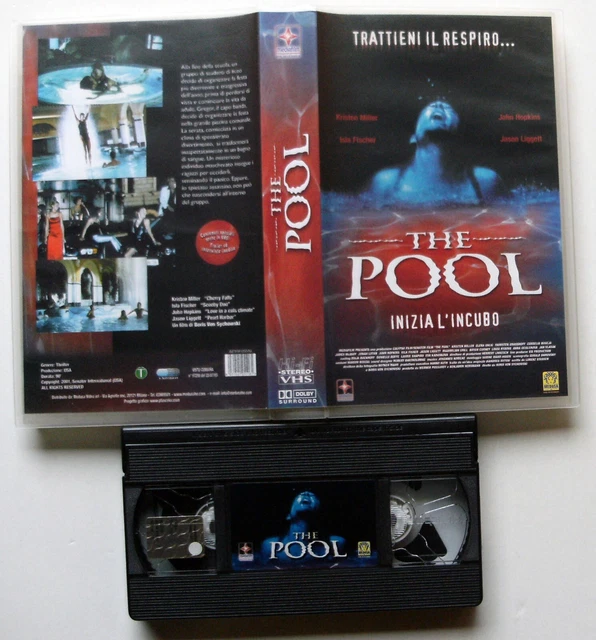 VHS THE POOL (2001) Kristen Miller - Isla Fischer - Medusa - Ex ...