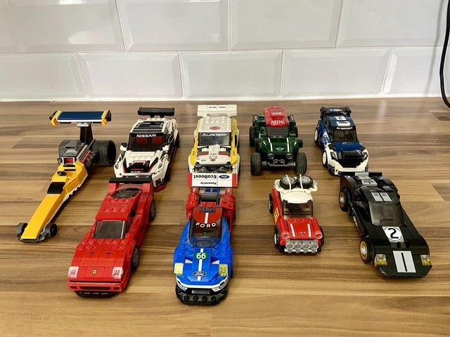 LEGO SPEED CHAMPIONS bundle Collection 9 X Cars £38.00 - PicClick UK