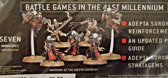 WARHAMMER 40K ADEPTA Sororitas Reinforcements Imperium Magazine Issue ...