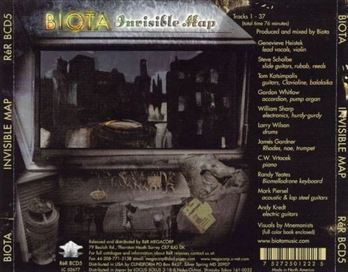 BIOTA - INVISIBLE Map New Cd $24.26 - PicClick
