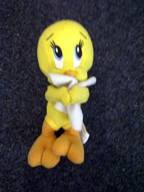 LOONEY TOONS &TWEETY Pie" Holding A Blanket. Spring Arms *Rare* 1999 7 ...
