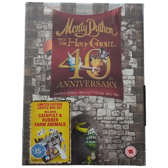 MONTY PYTHON AND The Holy Grail Blu-ray NEW Limited Edition Castle Box ...