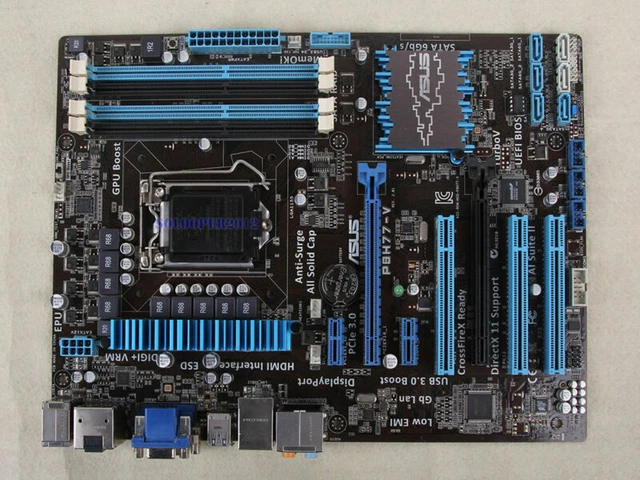 ASUS P8H77-V MOTHERBOARD Intel H77 LGA 1155/Socket H2 DDR3 £152.44 - PicClick UK