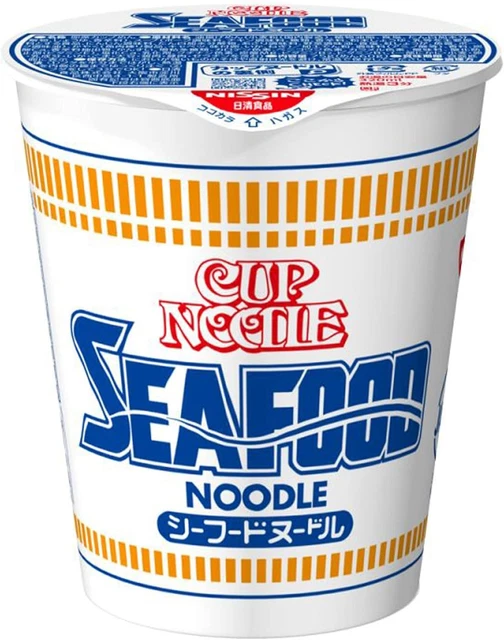 NISSIN JAPANESE CUP Noodle - Instant Ramen Noodles - Seafood - 10p Set ...
