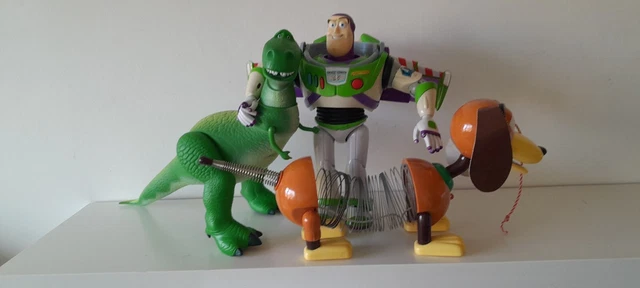 TOY STORY BUNDLE Talking Buzz Lightyear with Rex and Slinky Dog £0.99 ...