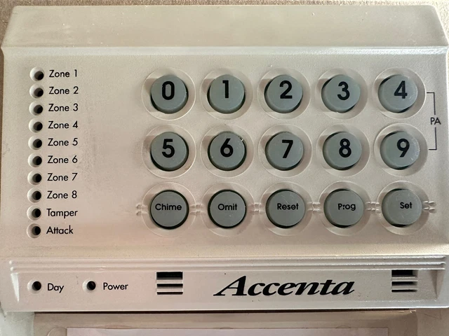 ALARM SYSTEM KEYPAD Ade Accenta £79.99 - PicClick UK