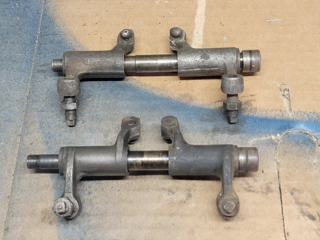 TRIUMPH PRE UNIT Rocker Arms And Spindles,Inlet And Exhaust (Lot 6) £12 ...