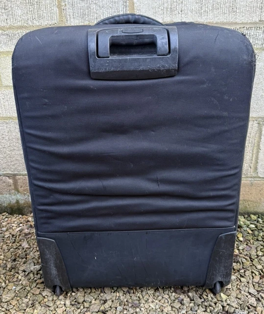 EXTRA LARGE BLACK Mandarina Duck Suitcase Telescopic 2 Wheels 75cm x ...