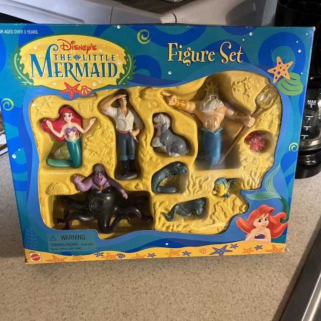 VINTAGE DISNEY THE Little Mermaid Figure Set NIB $7.50 - PicClick