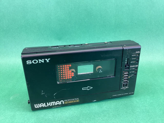 SONY WM-D6C WALKMAN Professional Cassette Player Parts/repair Japan ...